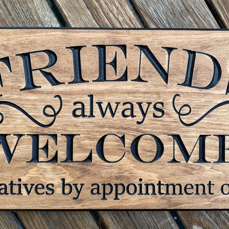 Friends Welcome - Etsy