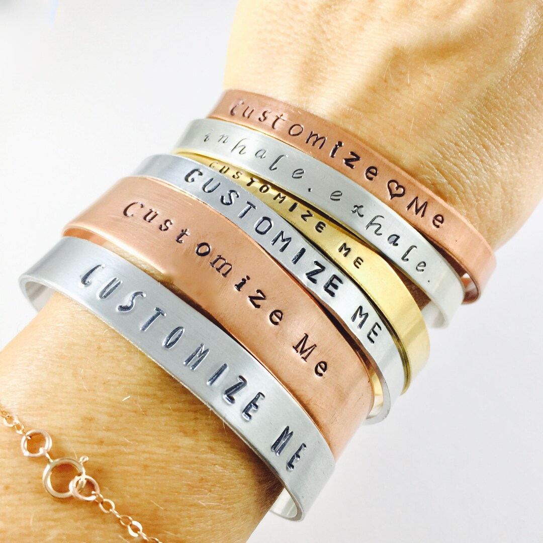 Intention - Personalized Bracelet - Word of the Year - Intention ...