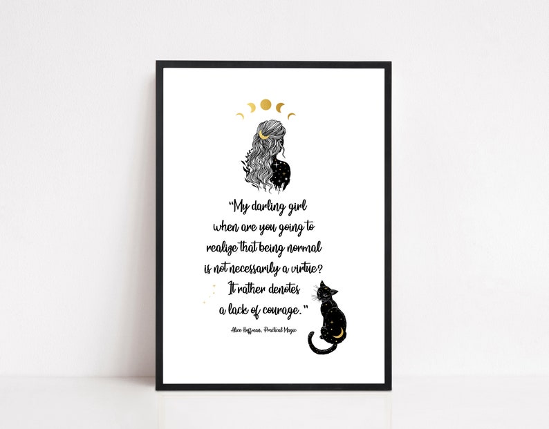 Practical Magic Quote Art Print Instant Download - Etsy