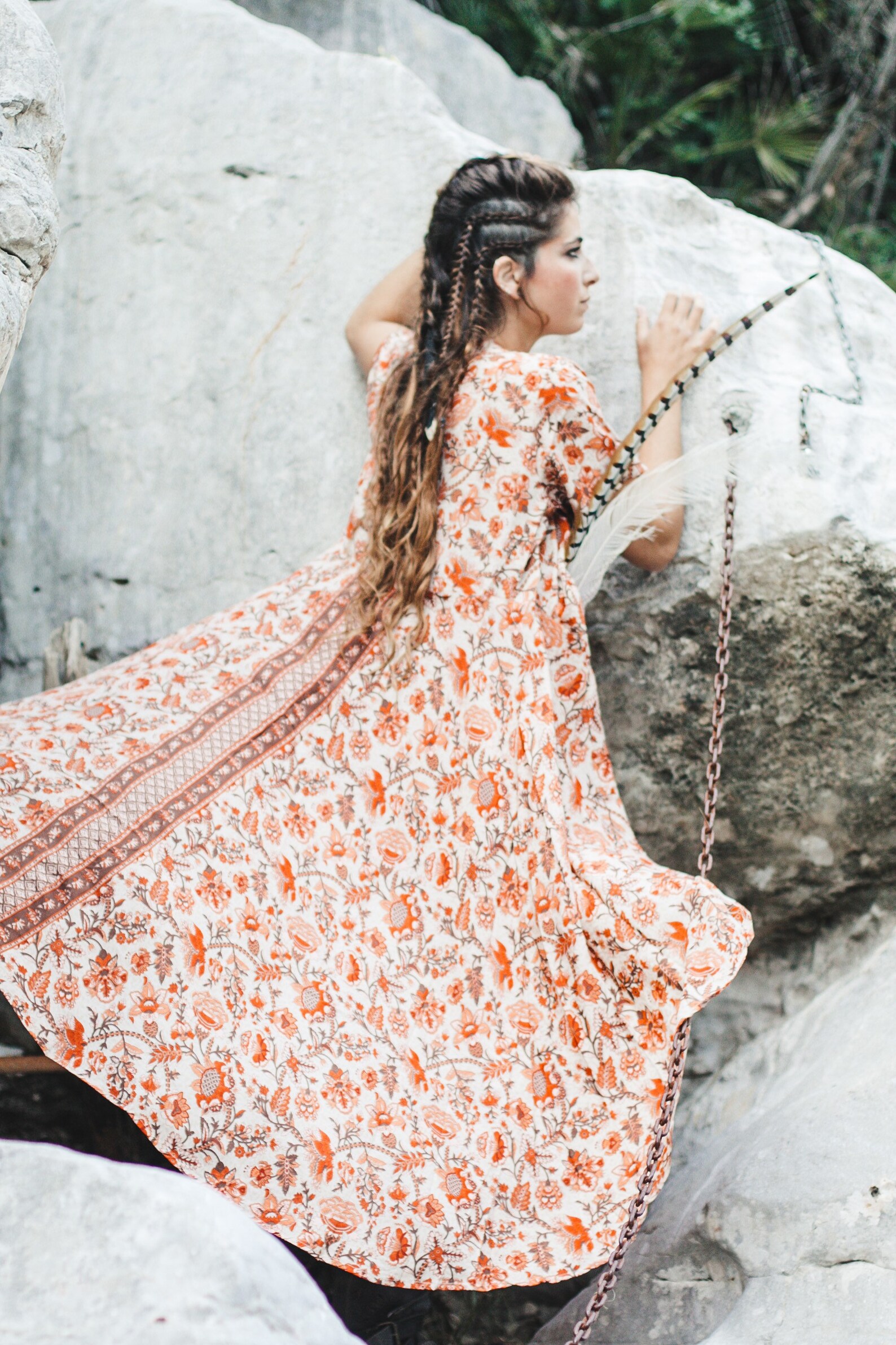 BACK IN STOCK Telula Rap Around Long Kimono Boho Dress - Etsy