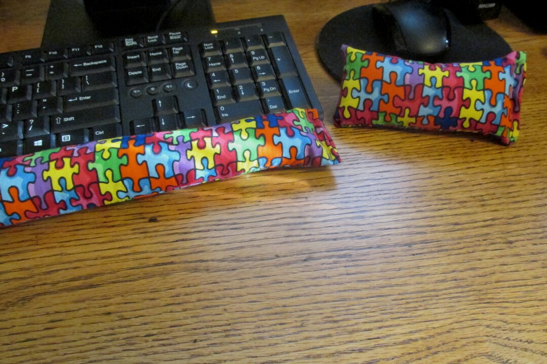Autism Awareness Wrist Rest, Keyboard Wrist Supports - Etsy