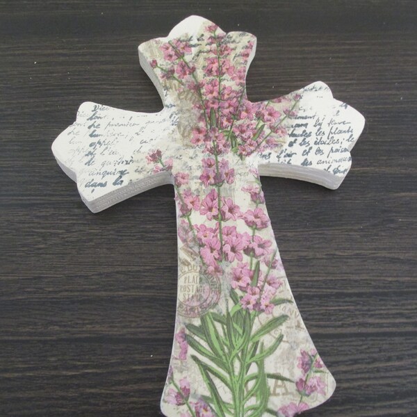 Decoupage Cross - Etsy