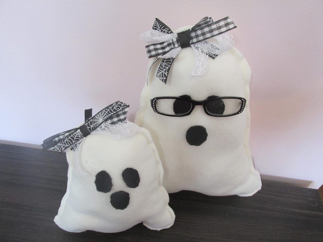 Ghost Plushy, Stuffed Ghost, Halloween Decoration - Etsy