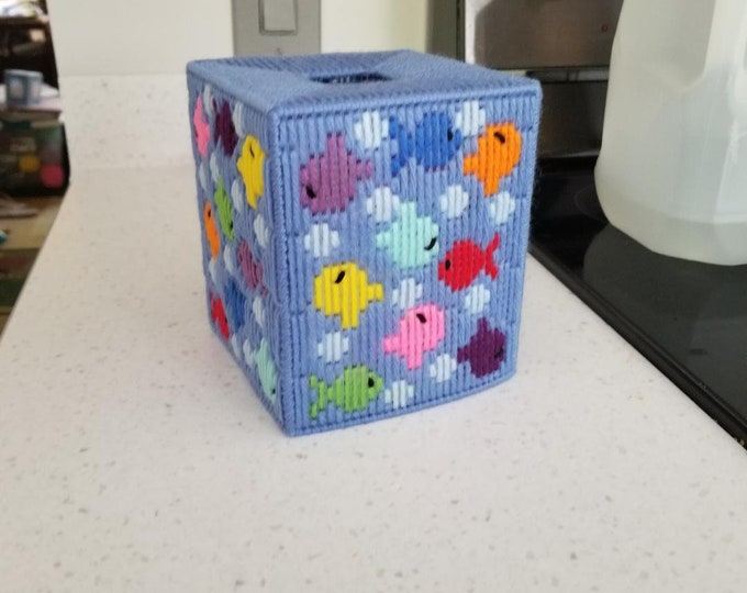 Fish Tissue Box Cover - Etsy