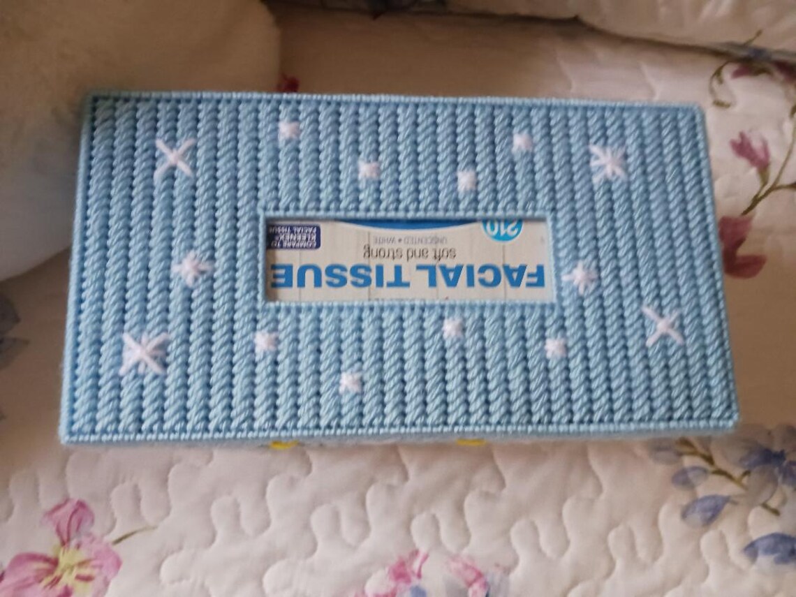 Penguin Winter Tissue Box Cover - Etsy