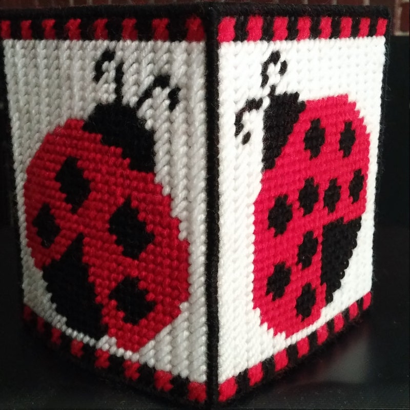 Plastic Canvas Ladybug - Etsy