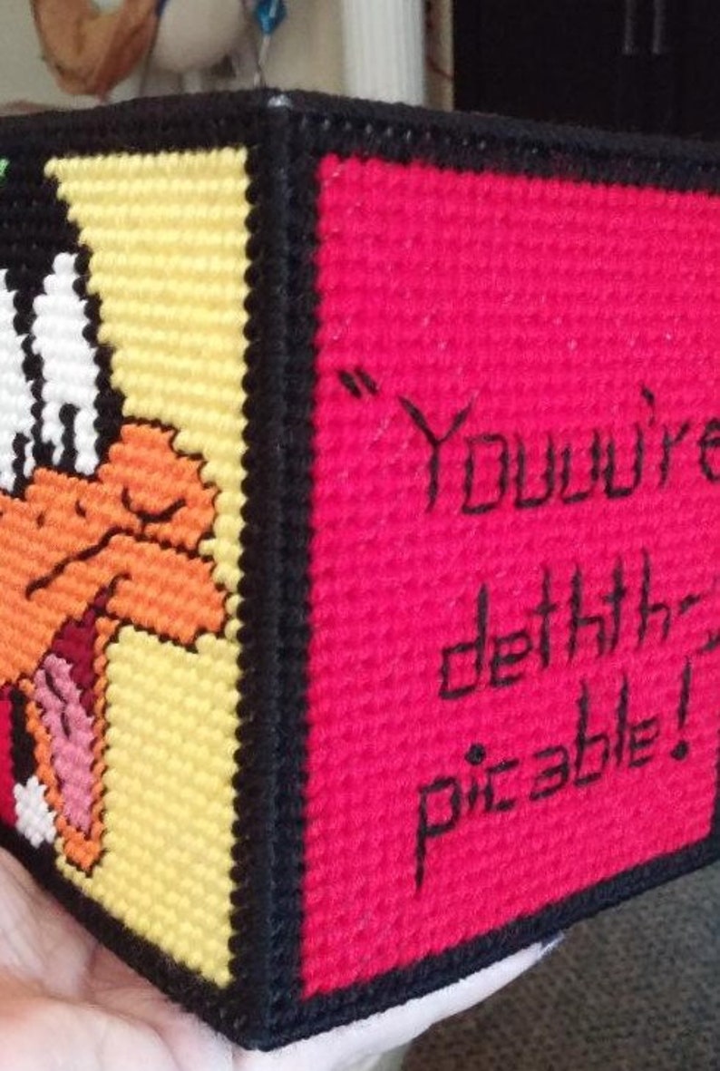 Daffy Duck Tissue Box Cover | Etsy