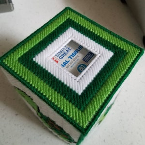 Turtle Tissue Box Cover - Etsy