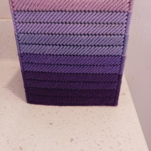 Purple Ombre Tissue Box Cover - Etsy