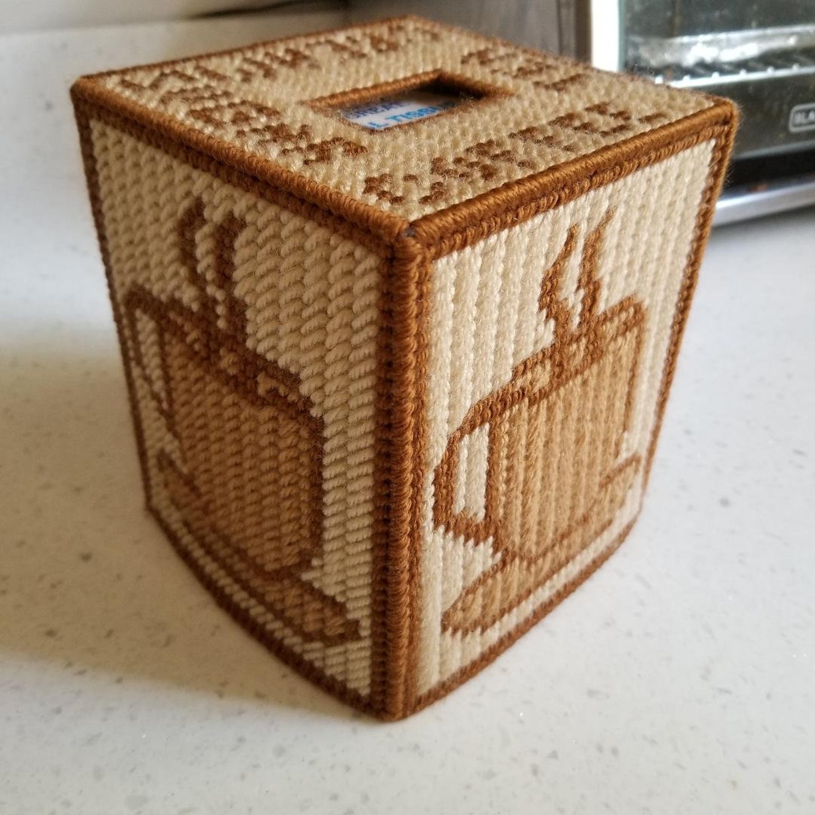 Coffee Tissue Box Cover - Etsy