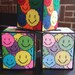 Happy Faces Bright Tissue Box Cover - Etsy