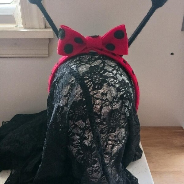 Ladybug Headband - Etsy