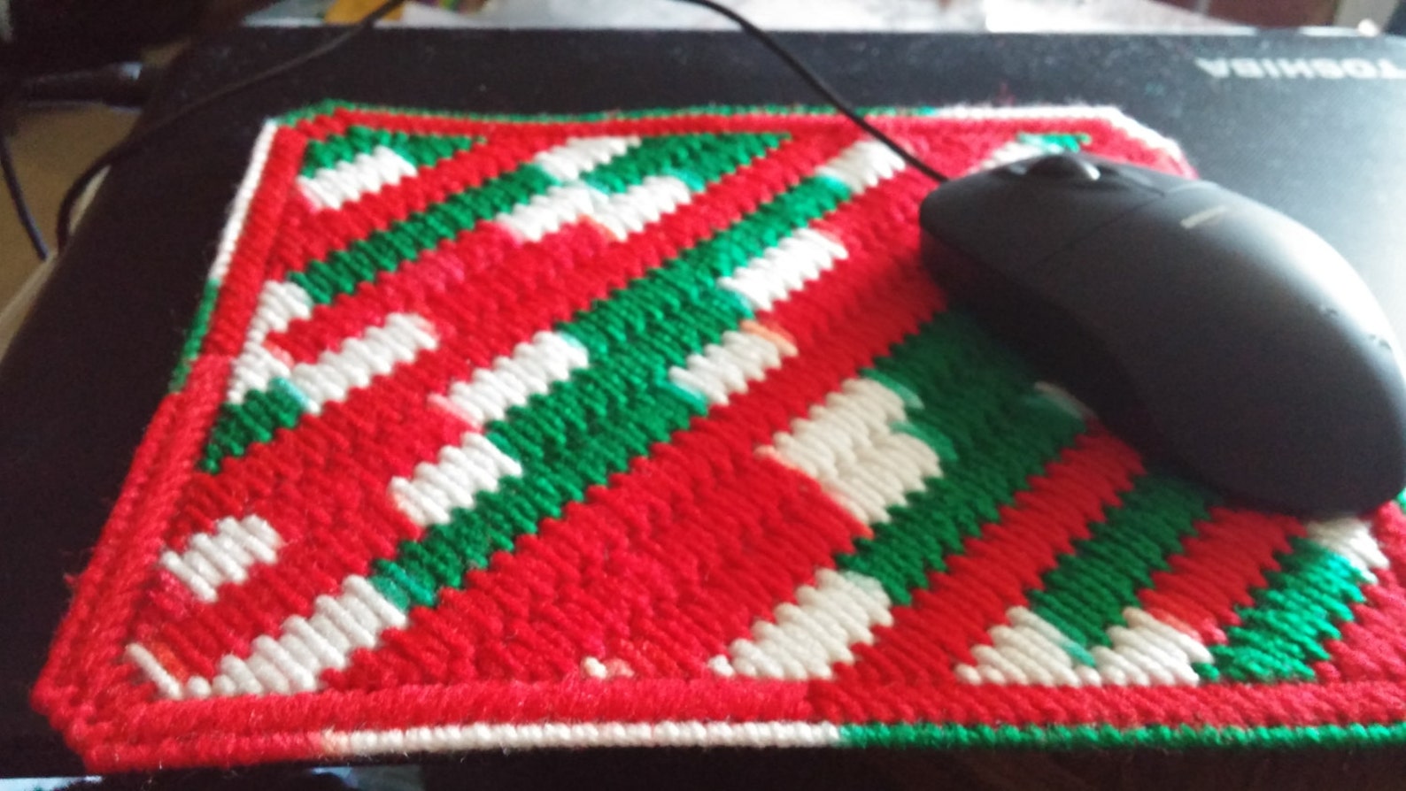 Red Mistletoe Mix Mouse Pad - Etsy