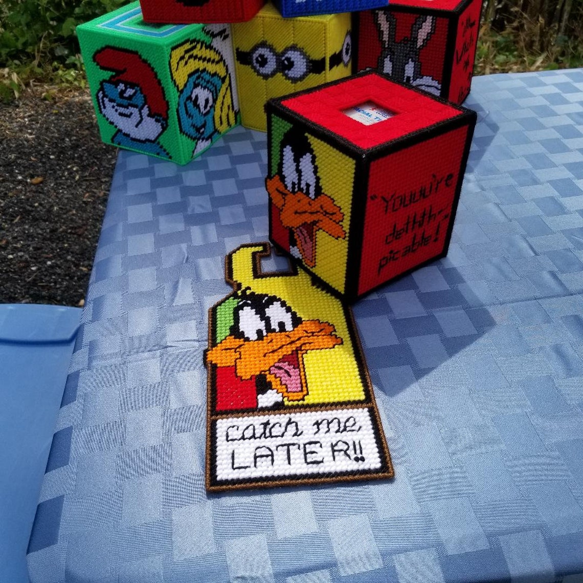 Daffy Duck Tissue Box Cover - Etsy