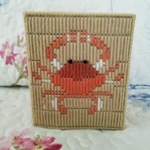 Cooked Crab Tissue Box Cover - Etsy
