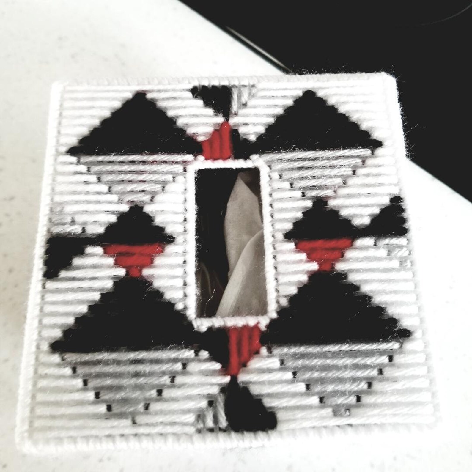 Diamonds Tissue Box Cover - Etsy