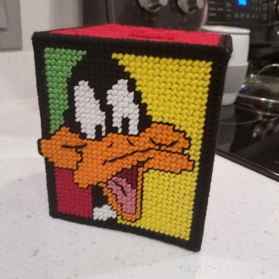 Daffy Duck Tissue Box Cover - Etsy