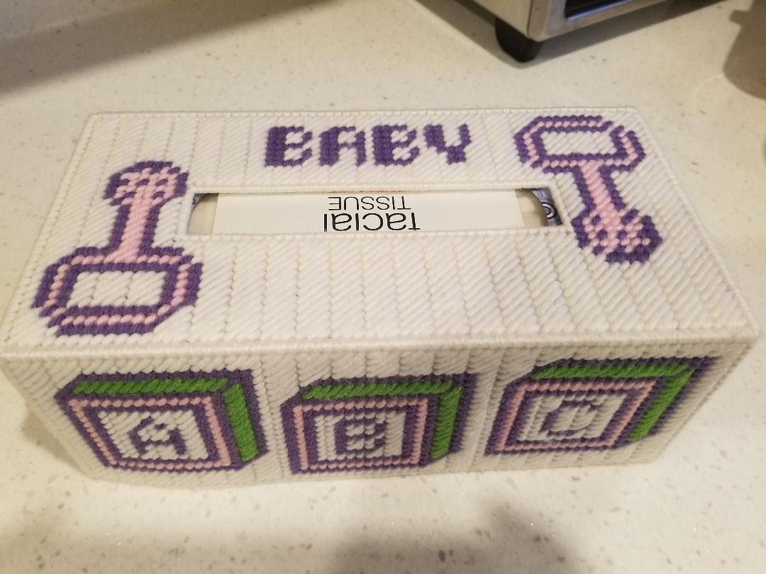 Baby Tissue Box Cover - Etsy