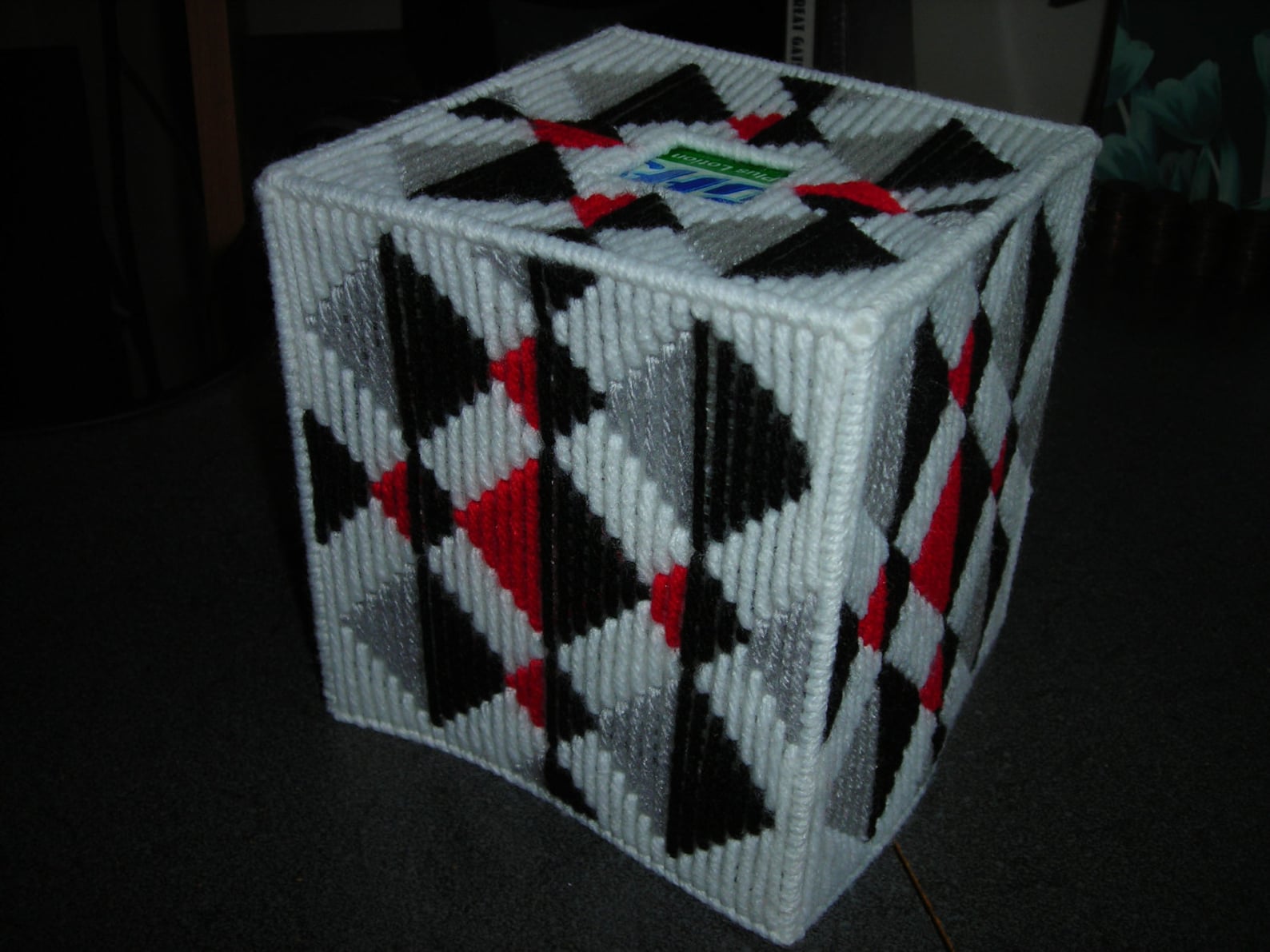 Diamonds Tissue box cover | Etsy