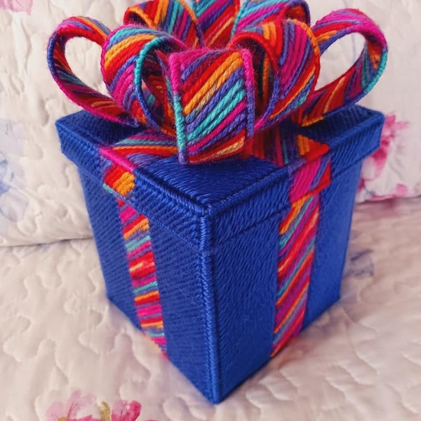 Royal Blue Tissue Box - Etsy