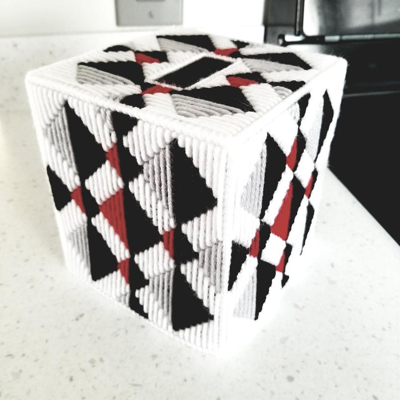 Diamonds Tissue Box Cover - Etsy