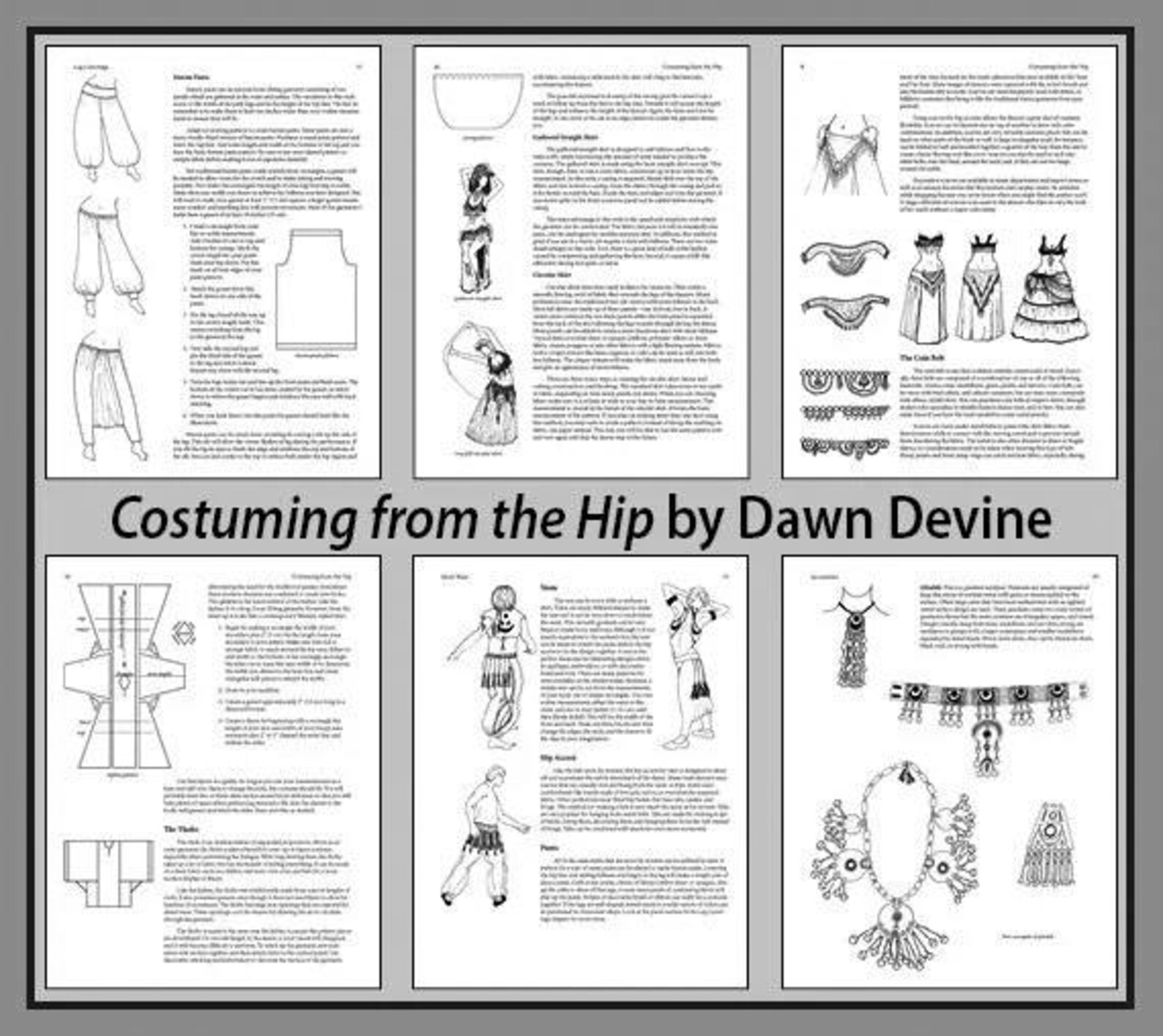 Costuming From the Hip, DIY Belly Dance Costuming Book by Dawn Devine ...