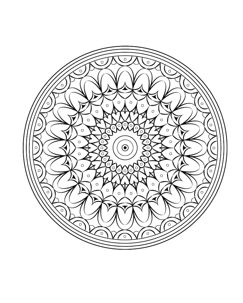 PRINTABLE: Color Theory With Pencils & Mandalas by Dawn Devine A Color ...