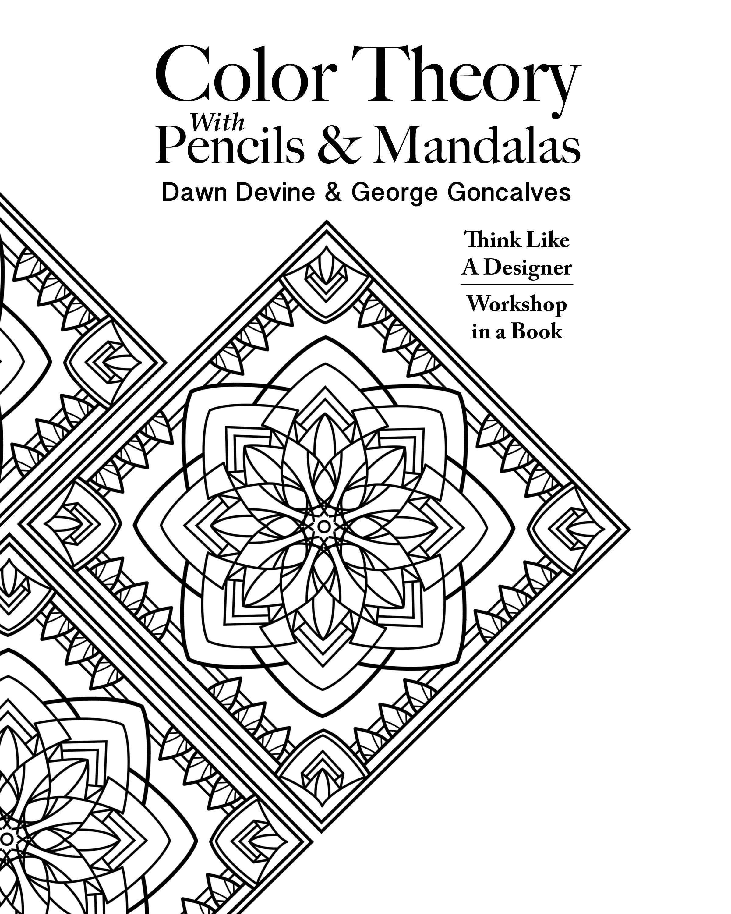 PRINTABLE: Color Theory With Pencils & Mandalas by Dawn Devine - A ...