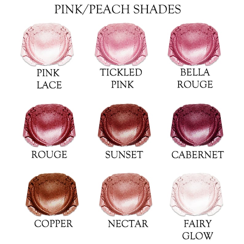 Mineral Makeup Eyeshadow - Organic Silk & Pearl Mineral Eyeshadow ...