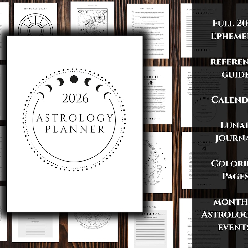 Zodiac Calendar - Etsy