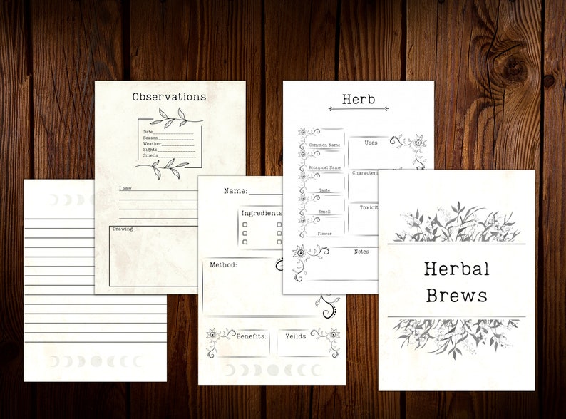 Ultimate Nature Journal Printable Bundle Nature Study PDF Instant ...