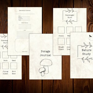 Ultimate Nature Journal Printable Bundle | Nature Study PDF Instant ...