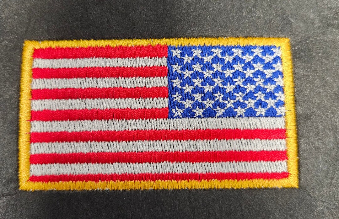 American Flag Digitized Embroidery File EMB File Format - Etsy