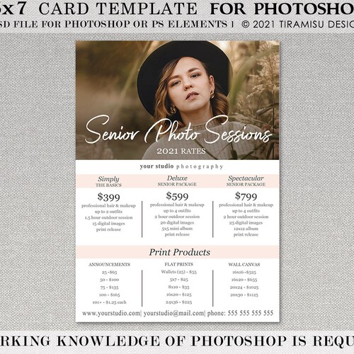 Spring Mini Session Template Spring Minis Spring Marketing | Etsy