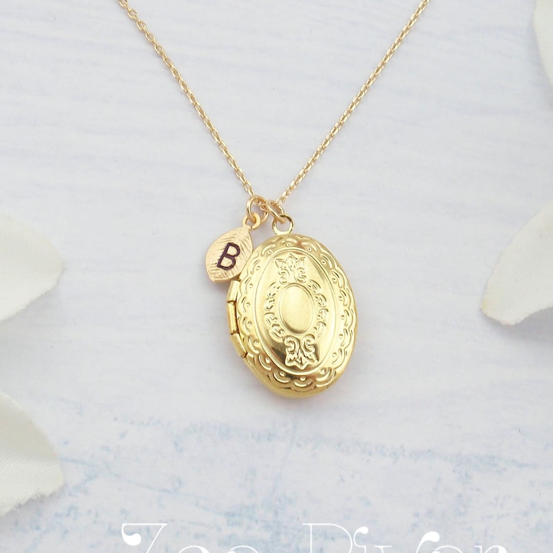Simple Gold Locket - Etsy