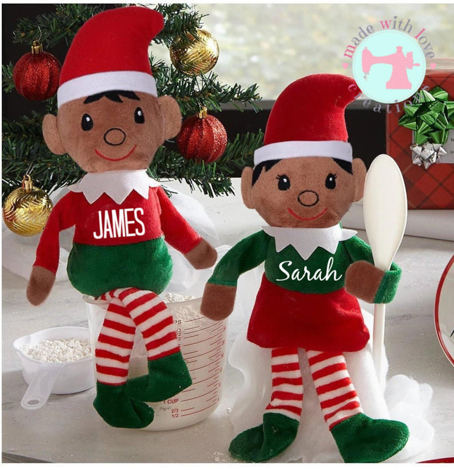 Personalized Elf-christmas Elf-custom Elf-plush Christmas | Etsy