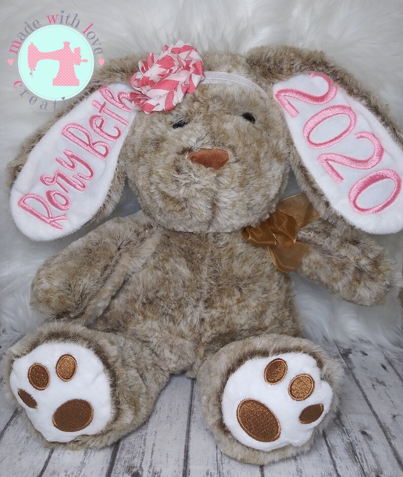 Personalized Bunny-Custom Bunny-Stuffed Bunny-Personalized | Etsy
