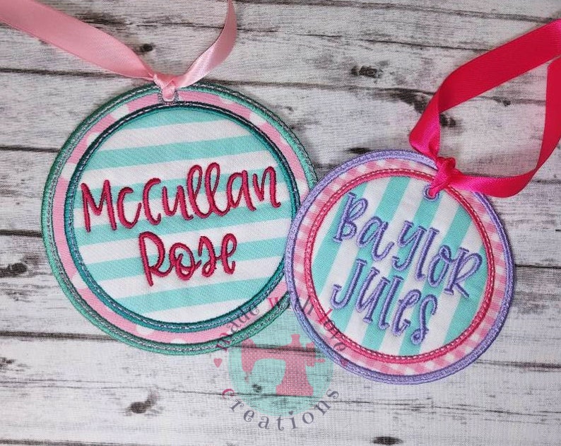 Custom Backpack Tags-monogrammed Tags-backpack - Etsy
