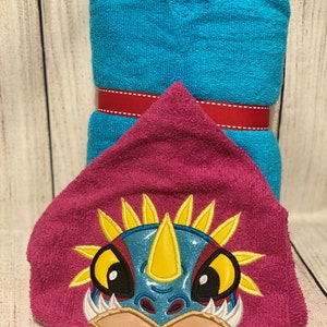 Dragon Inspired Hooded Towels-character Hooded Towels-toothless Hooded ...