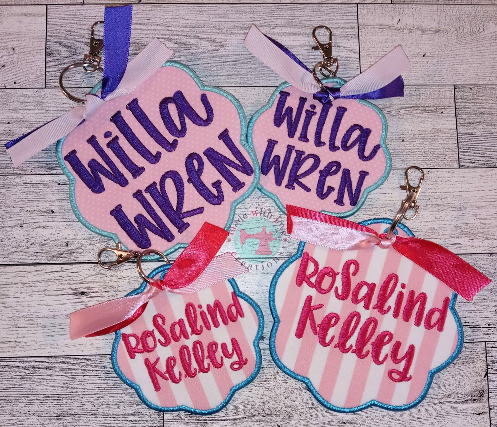 Custom Backpack Tags-monogrammed Tags-backpack - Etsy