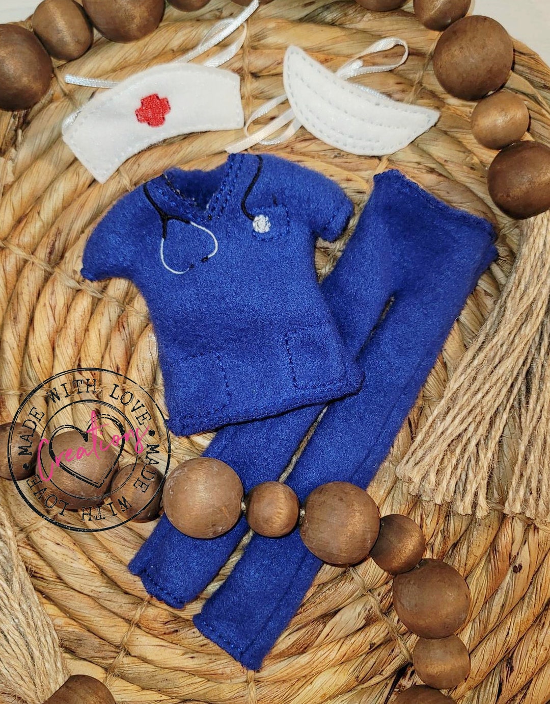 Elf Nurse Costume-elf Costume-elf Nurse-nurse Elf-custom Elf Costume - Etsy