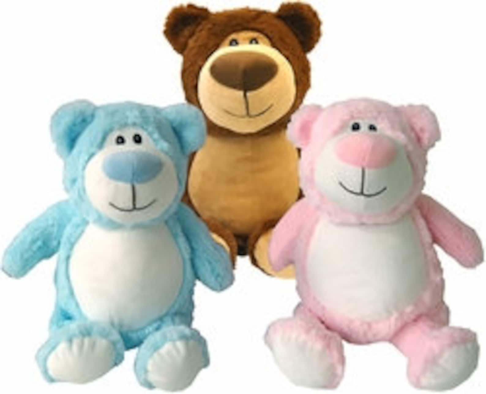 Bear Custom Embroidered Stuffed Animal | Etsy