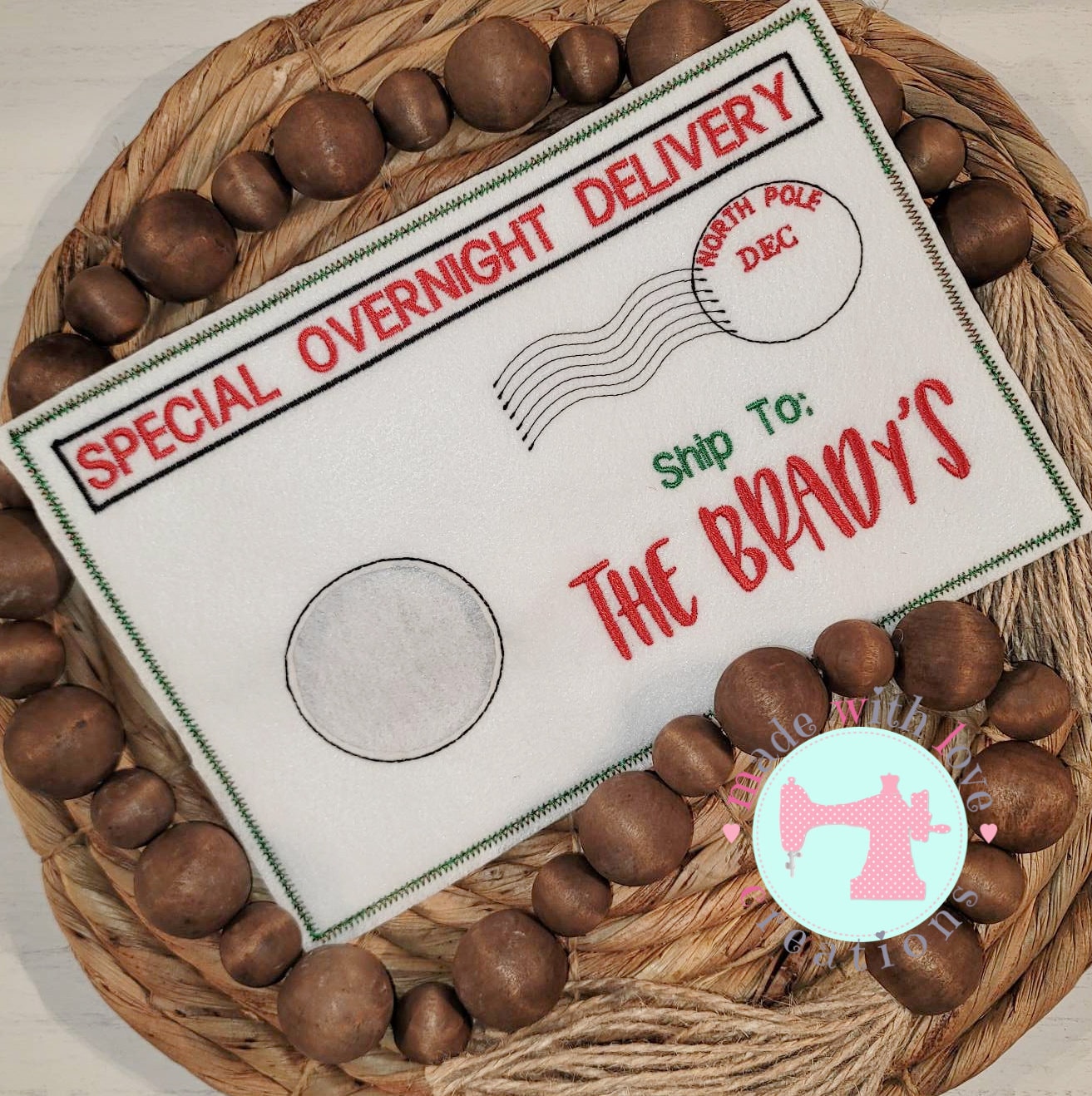 Personalized Elf Envelope-elf Costume-personalized Special - Etsy