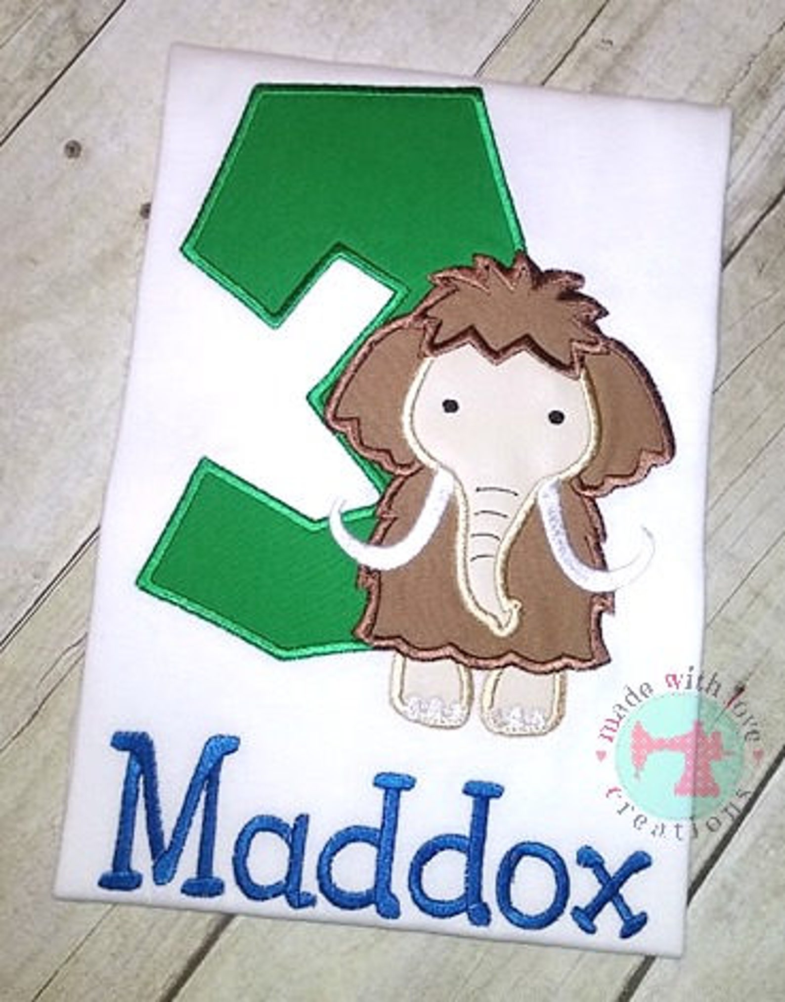 Mammoth Birthday Shirt-mammoth Birthday-woolly Mammoth Birthday Shirt 1 ...