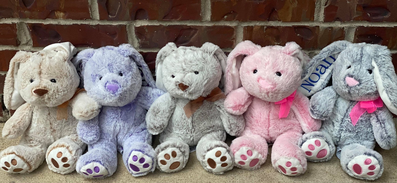 Personalized Bunny-custom Bunny-stuffed Bunny-personalized - Etsy