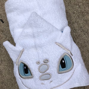 Dragon Inspired Hooded Towels-character Hooded Towels-toothless Hooded ...