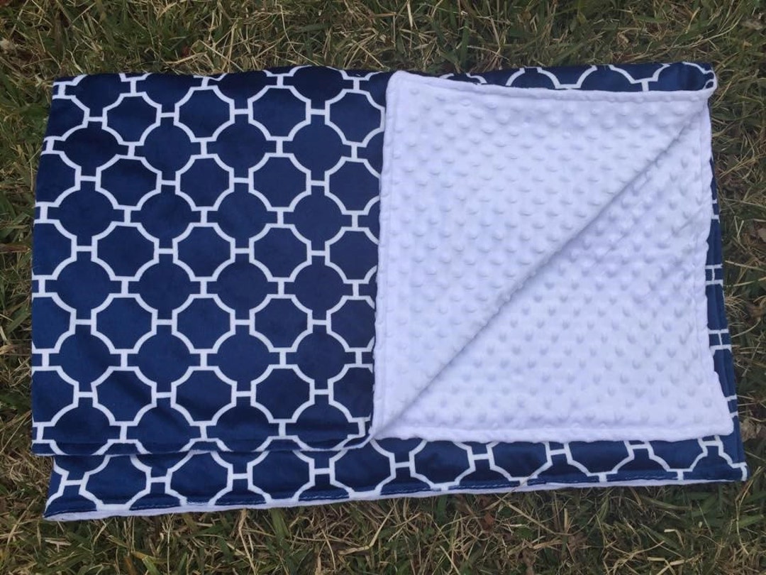 Geometric Shapes Blanket - Etsy