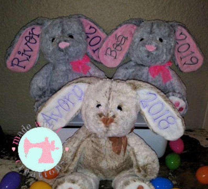 Personalized Bunny-Custom Bunny-Stuffed Bunny-Personalized | Etsy