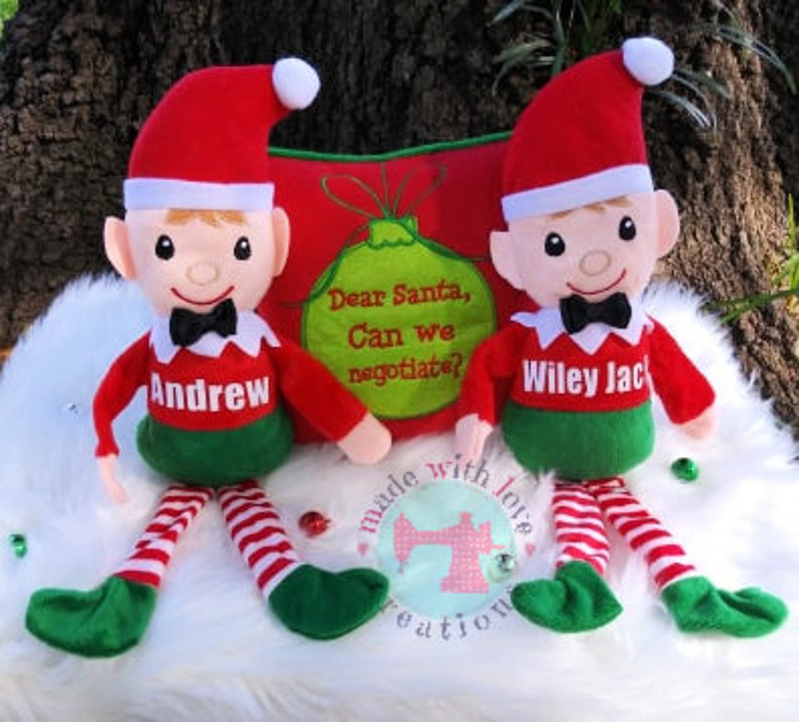 Personalized Elf-christmas Elf-custom Elf-plush Christmas | Etsy