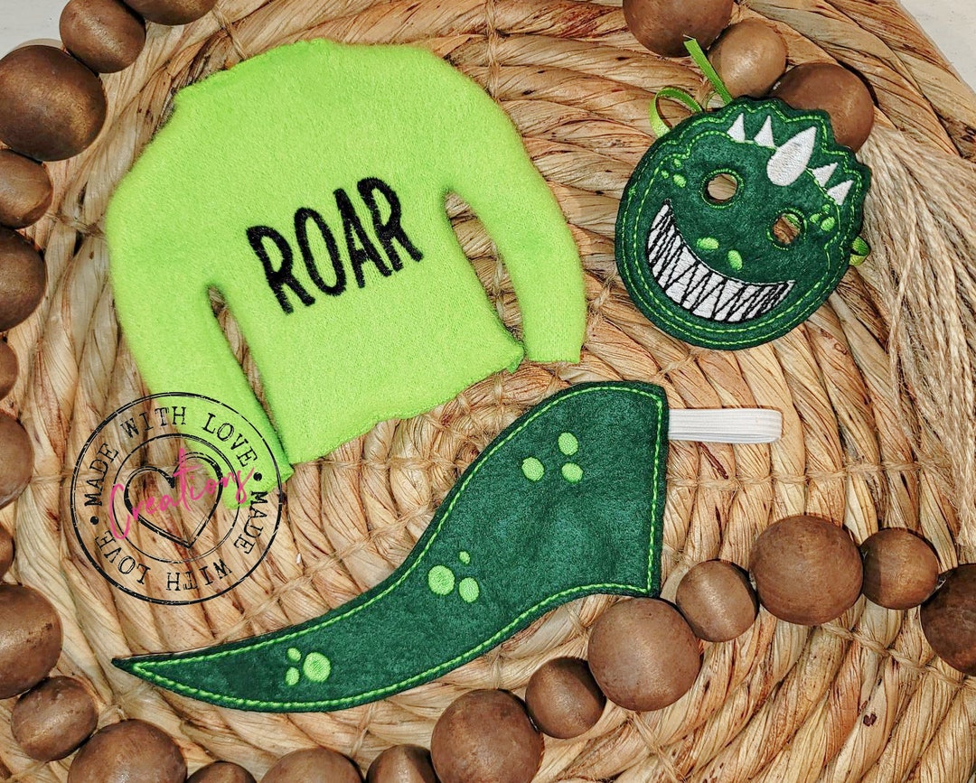 Fleece Elf Dinosaur Costume - Etsy